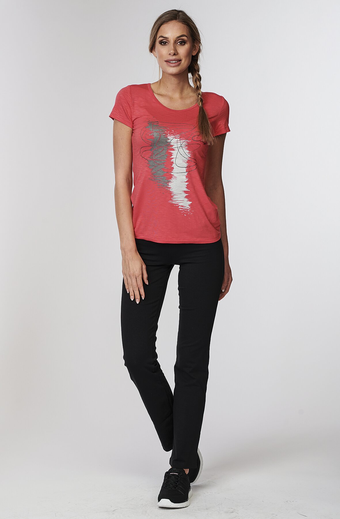 Dámské kalhoty DRAPS - 367 (Černá, XL) | Symbol Krnov