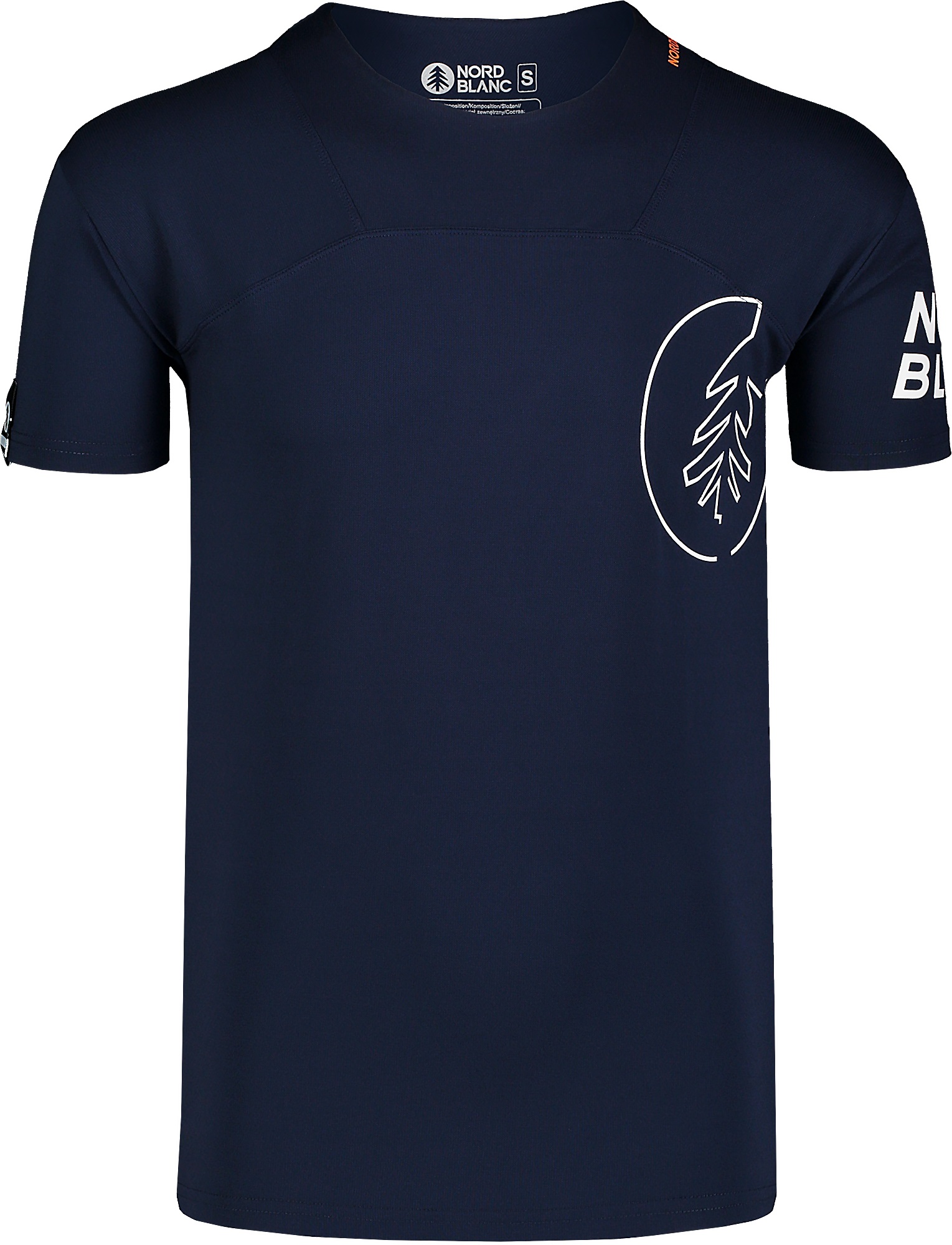 Pánské triko NORDBLANC - Racing - NBSMF7430 (Blue Storm, XL) | Symbol Krnov